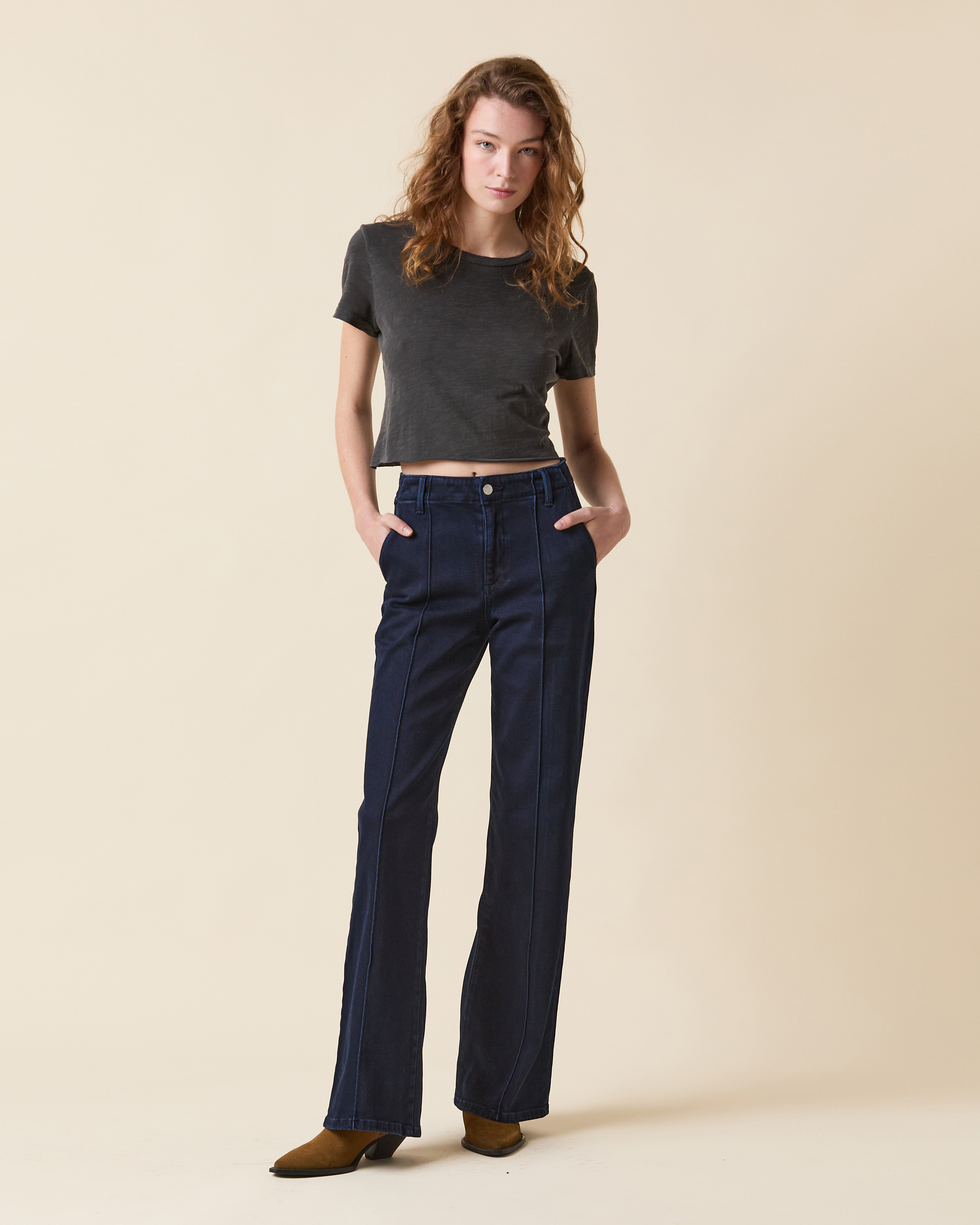 Pintuck Trouser – LE JEAN