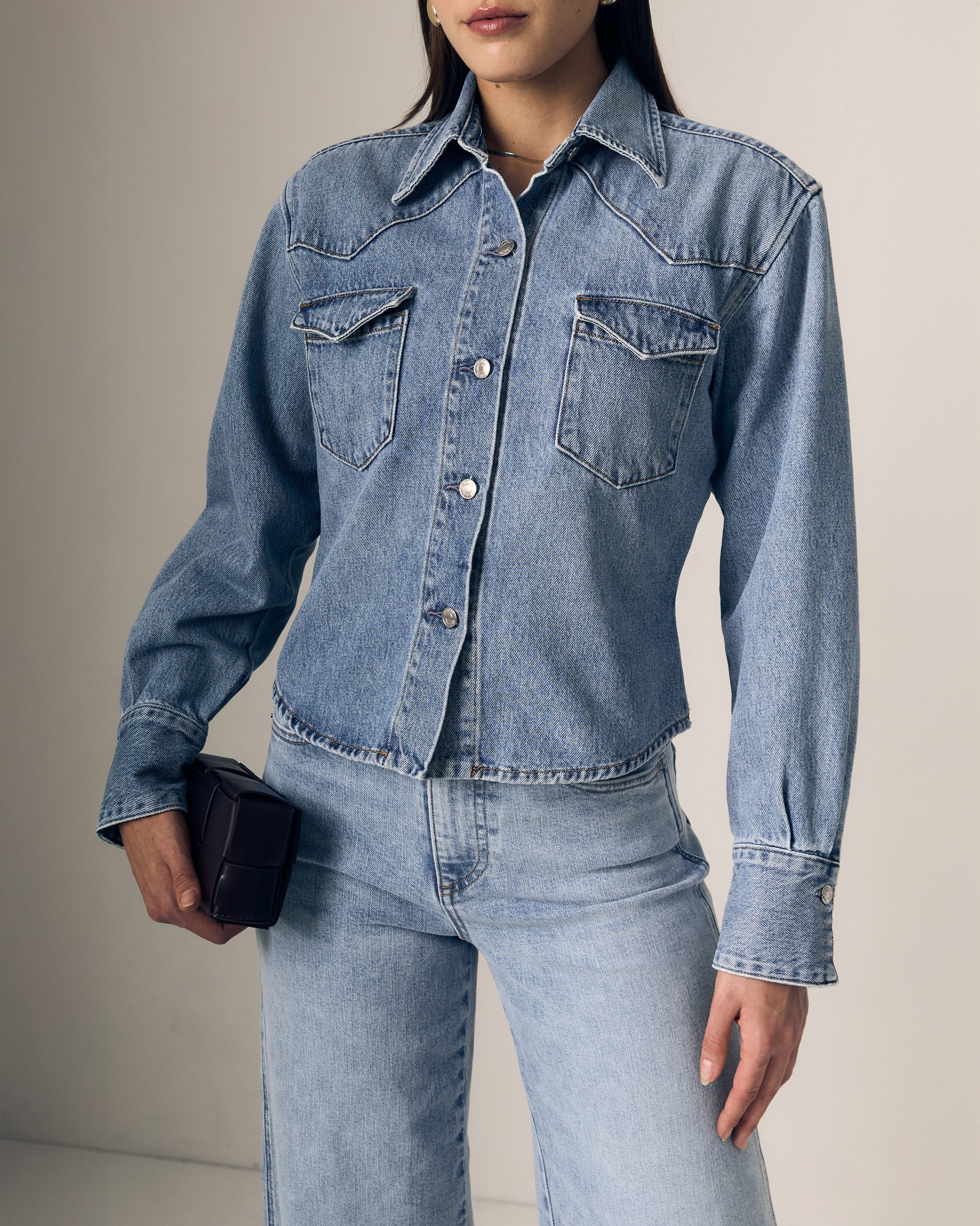 Martha Denim Shirt – LE JEAN